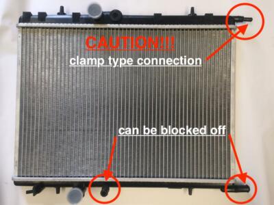 NEW RADIATOR FOR PEUGEOT 206 1999 - 2007 / 307 2001- 2005 AT/MT H/DUTY ...