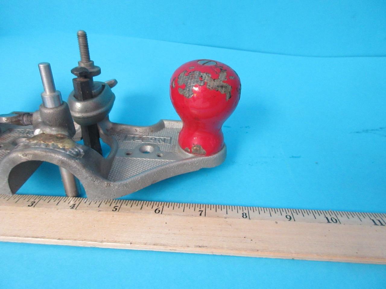 Vintage Stanley Woodworking Router Plane Kit No. 71 w/Cutting Tool and ...