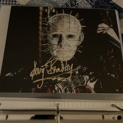 Doug Bradley Hellraiser Clive Barker Pinhead Signed 8x10 Photo Horror ...