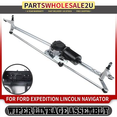 Front Wiper Linkage & Motor Assembly for Ford Expedition Lincoln ...