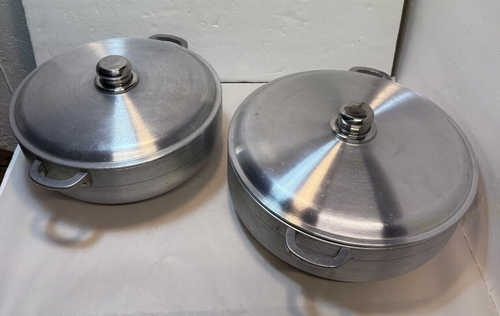 Set of Uniware Professional 15" & 13" Commercial Quality Aluminum ...