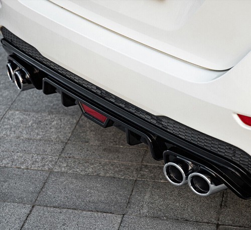 For Nissan Sentra 2020-2023 Glossy Black Rear Bumper Diffuser Lip ...