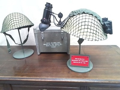 Night Vision Goggles Helmets Huge Collection SAS NVG Helmet Stands RARE ...