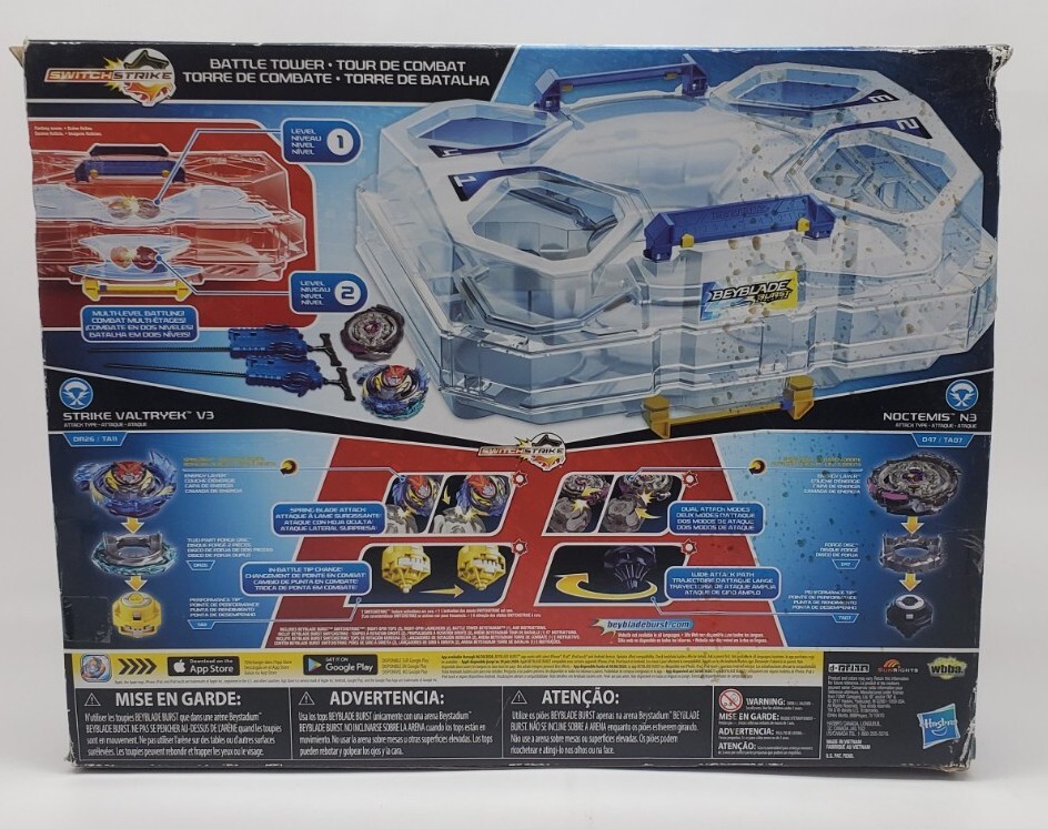BeyBlade Burst Evolution Switch Strike Battle Tower BeyStadium Hasbro ...