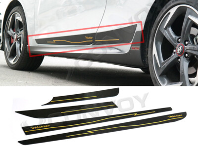 2019+ Hyundai Veloster Veloster Lettering Side Door Guard Molding ...