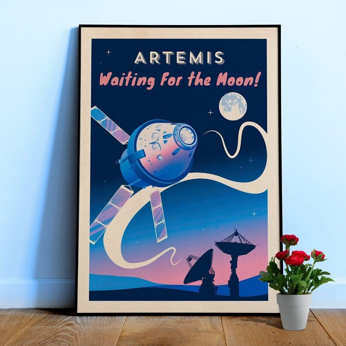 Vintage Nasa Poster