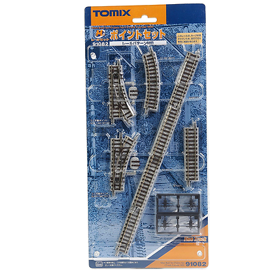 Tomix 91082 mini rail set points set (track layout mb) - n | eBay