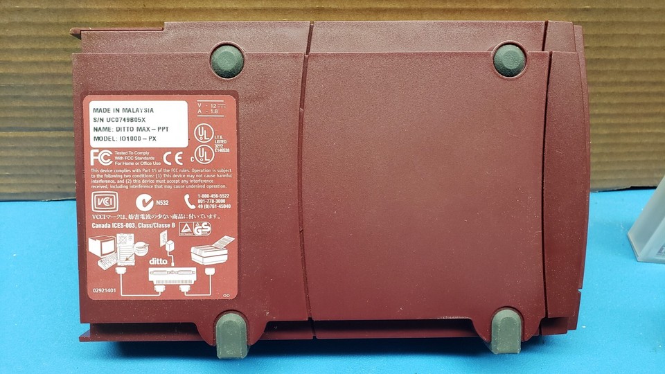 Iomega Ditto Max I01000-PX Tape Drive | eBay