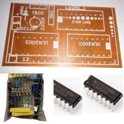 Knight Rider Tail effect (shadow) Water Flow Flasher drive PCB with ...