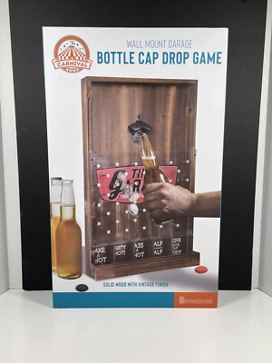Bottle Cap Drop Game Wall Mount Bottle Opener Berkshire Brand New ...