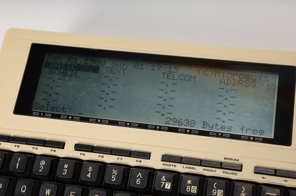 Radio Shack TRS-80 Model 100 Portable Computer - Working! | eBay