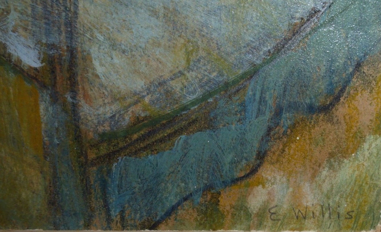 Watercolor on Paper Signed by Artist E. Willis | eBay