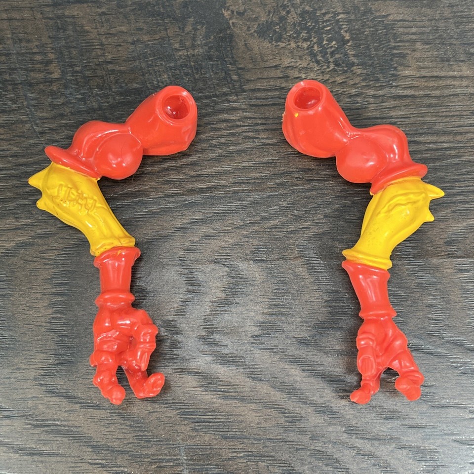 Vintage TMNT Killer Bee Buzz Off Red Orange Legs Lot Ninja Turtles 1990 ...