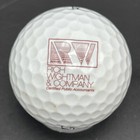 Rich Wightman & Company CPAs Logo Golf Ball (1) Titleist Tour Speed Pre ...