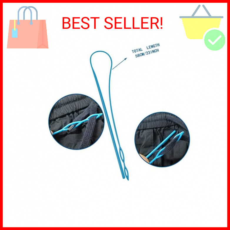 1Pcs 23In Flexible Plastic Drawstring Threader Tool, Easy Threader ...