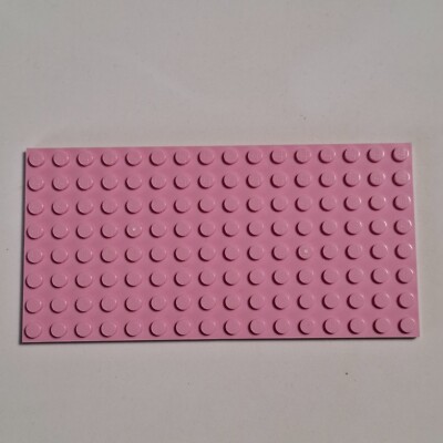 Lego Base Plate Building Board 8 x 16 Studs Bright Pink - Genuine ...