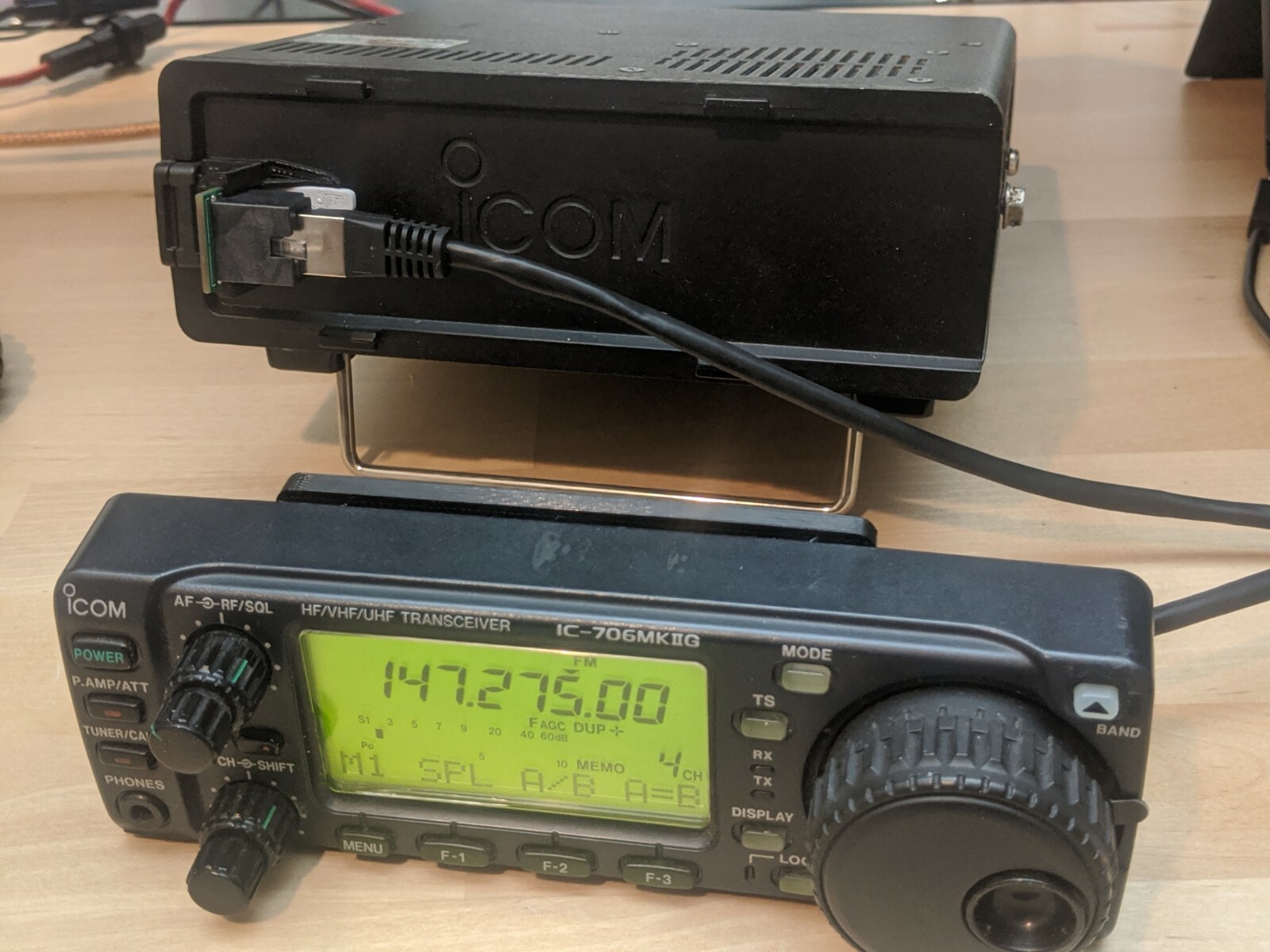 RJ-45(NS) alternative to the “OPC-581 Separation Cable” for the ICOM IC ...