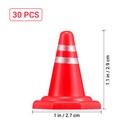 30pcs mini roadblock Tiny Safety Traffic Cone Mini Sports Training ...