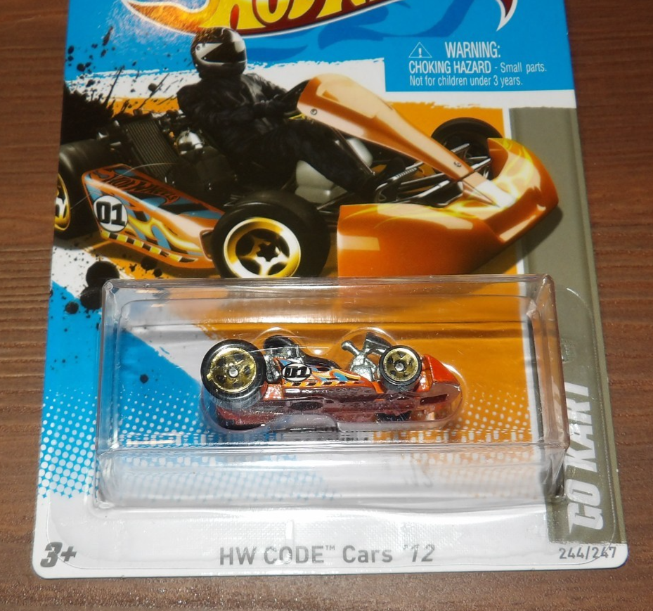 2X - 2012 Hot Wheels - HW Code Cars - Go Kart & Track Stars - Scoopa Di ...