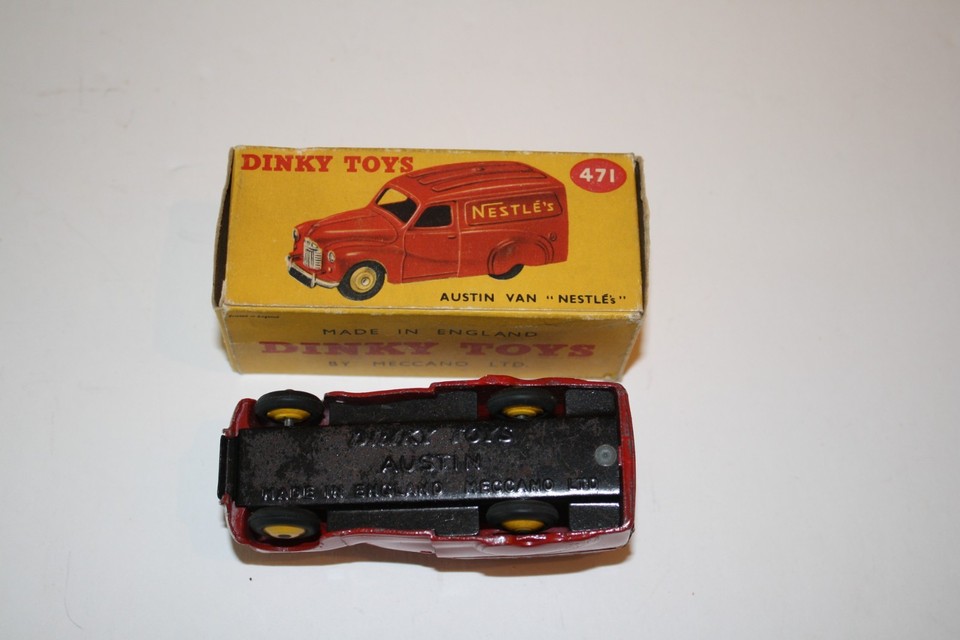 Vintage Diecast Dinky Toy 471 Austin Nestle's Van with Original Box | eBay
