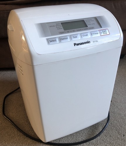 Panasonic SD-254 Breadmaker Fully Working Pizza Dough Sour Homemade Warm Prove | eBay UK