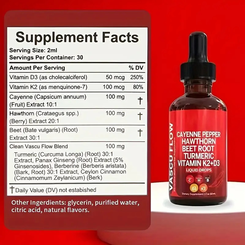 Cayenne Pepper Hawthorn, Beet root, Turmeric, Berberine/Panax Vitamin ...