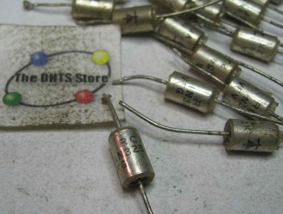 1N3254 RCA Silicon Diode Rectifier 400V .75A 750mA - Used Pulls Qty 20 ...