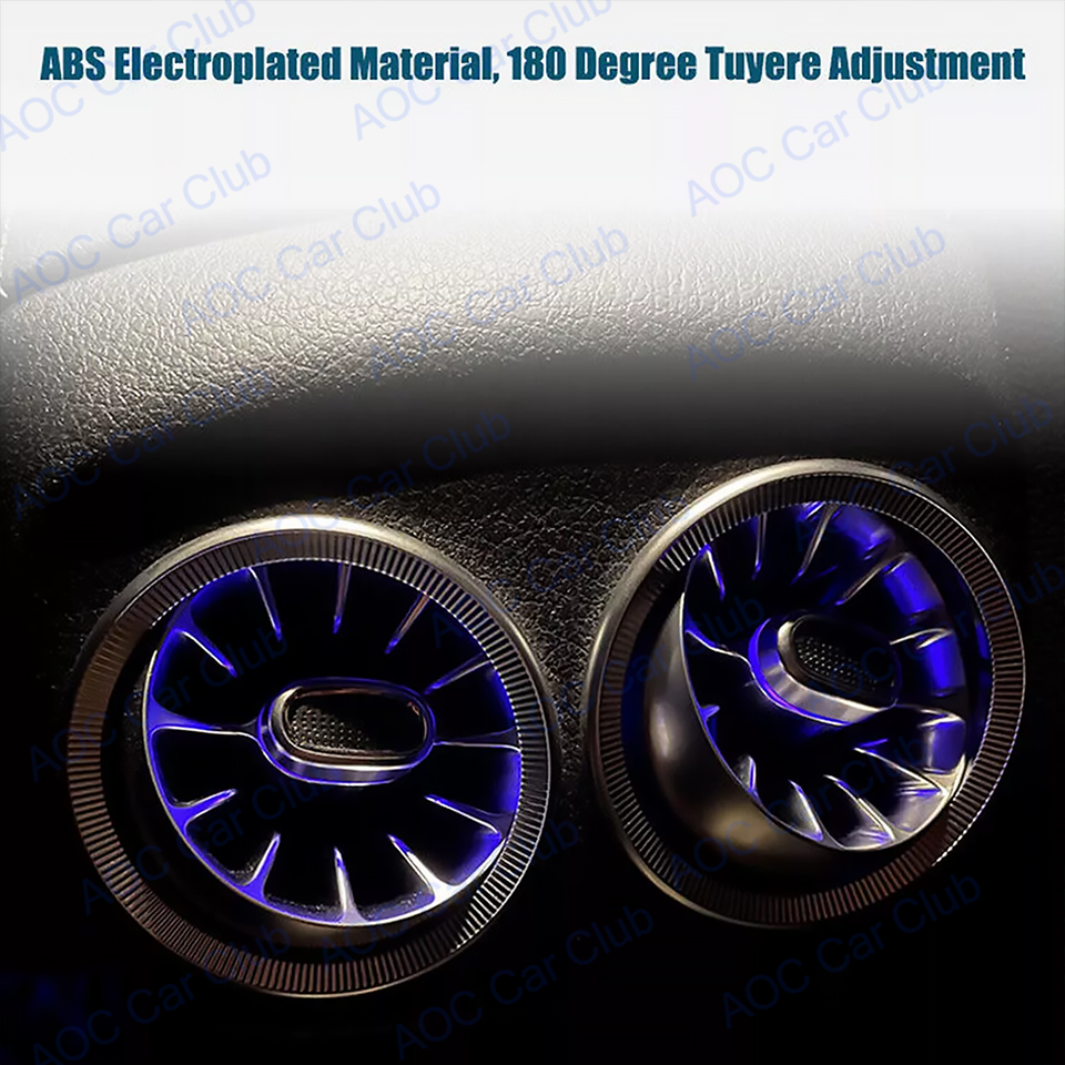 64 Colors RH Air Vent LED Ambient Light For Mercedes Benz GLB Class ...