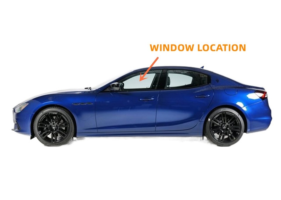 Driver/Left Side Front Door Window Glass Tempered For 2014-2024 ...
