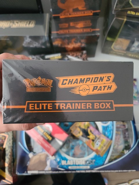 Pokémon TCG Champion's Path Elite Trainer Booster Box - 10 Pack for ...