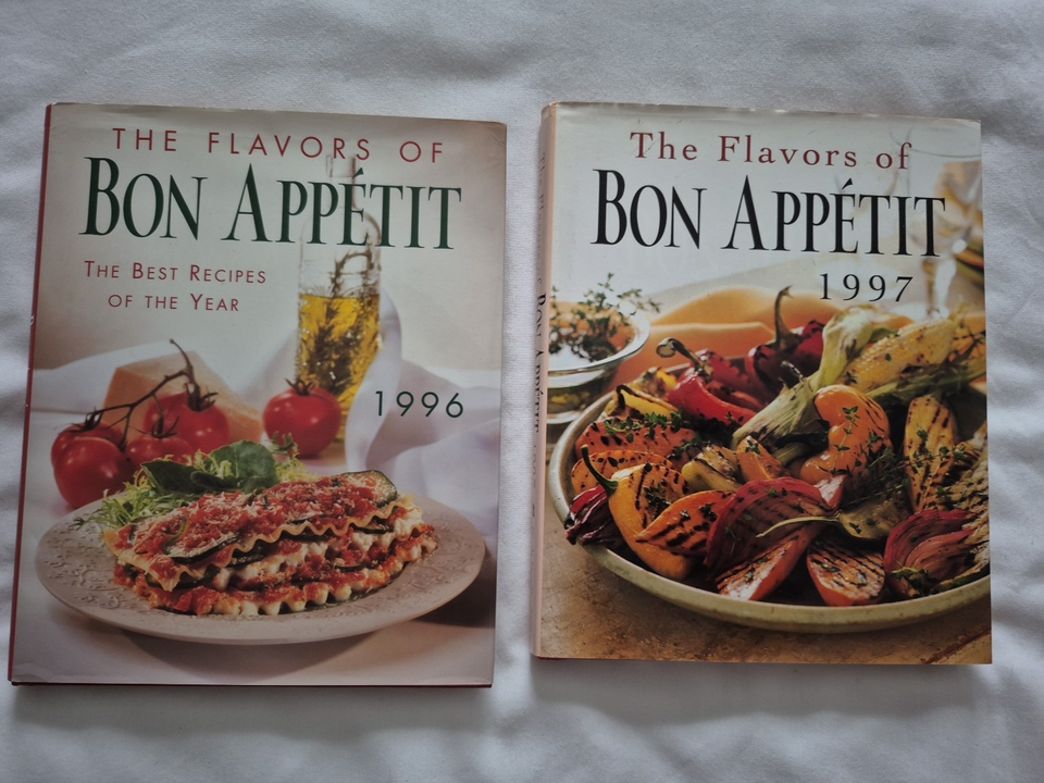 Lot of (13) Vintage Bon Appetit Cookbooks 80’s 90’s 2000's The Flavors ...