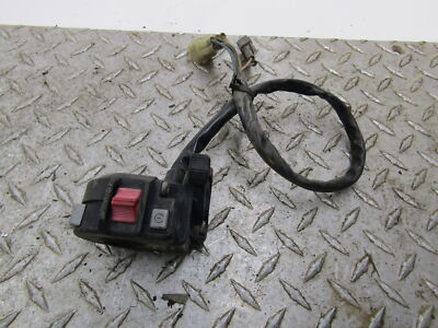 2002 YAMAHA GRIZZLY 660 LEFT HANDLE HANDLEBAR CONTROL SWITCH SWITCHES ...