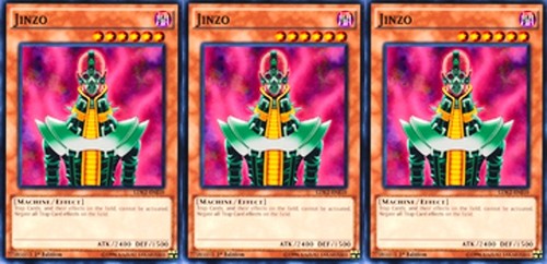 Jinzo 1st X 3 YUGIOH LDK2-ENJ10 Effect Monster | eBay