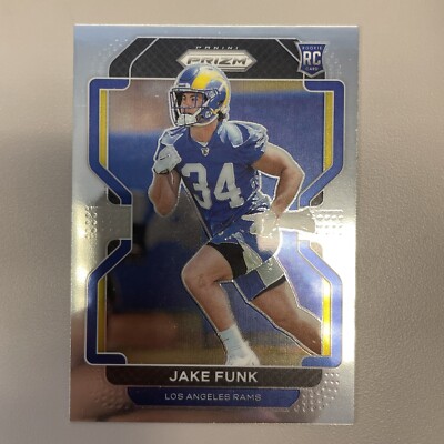 2021 Prizm 402 Jake Funk - Los Angeles Rams Rookie Card RC Pack Fresh ...