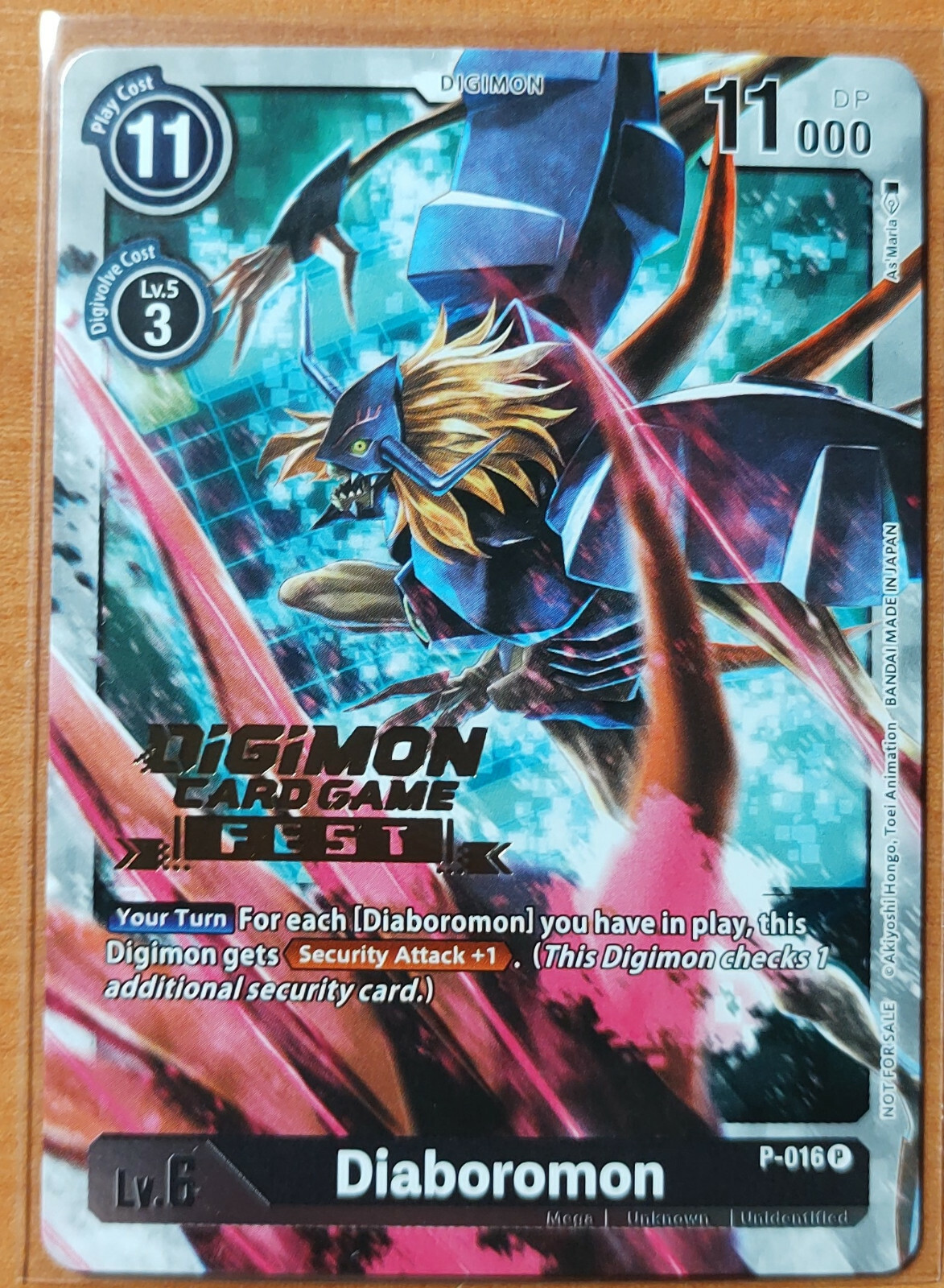 Diaboromon - P-016 (Digimon Card Game Digifest Festival 2022) | eBay ...