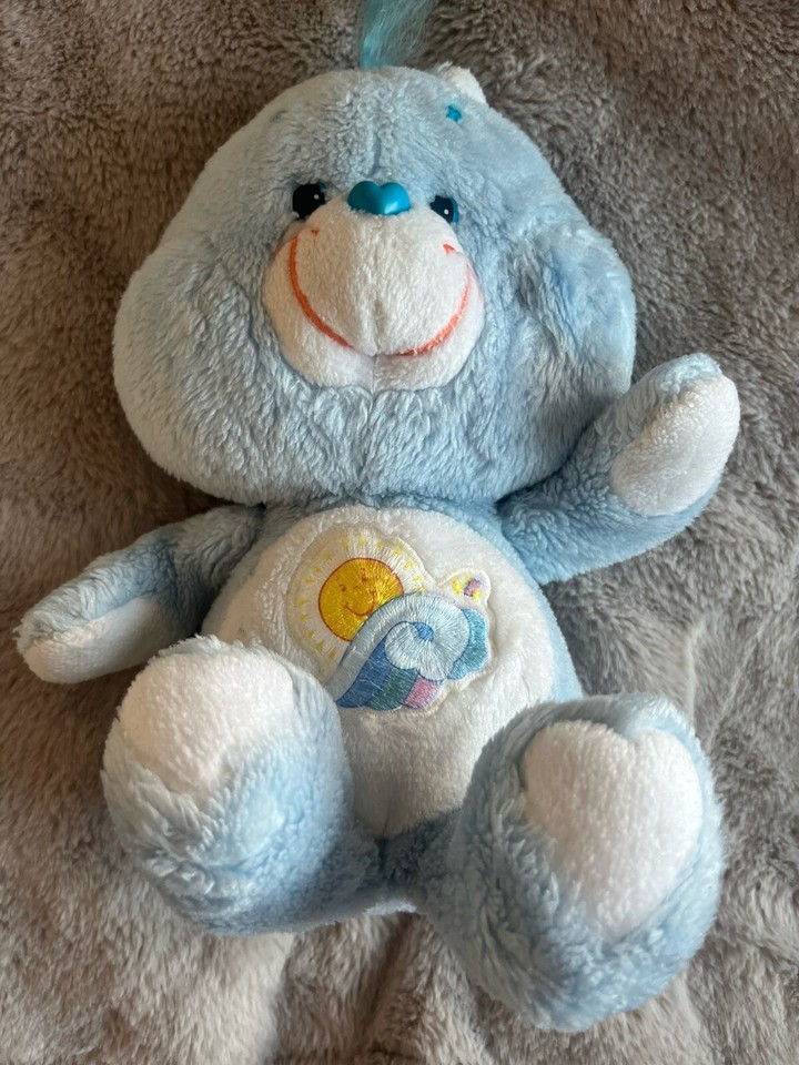 Vintage 1983 Care Bear Sea Friend Bear Plush Soft Toy Rare 1980s | eBay