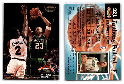 1992-93 Stadium Club Members Only #321 Anthony Pullard - Milwaukee ...