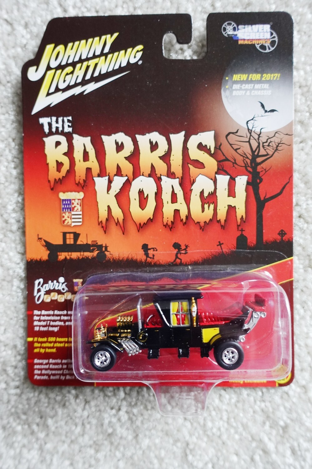 Johnny Lightning Barris Koach (The Munsters), carded | eBay