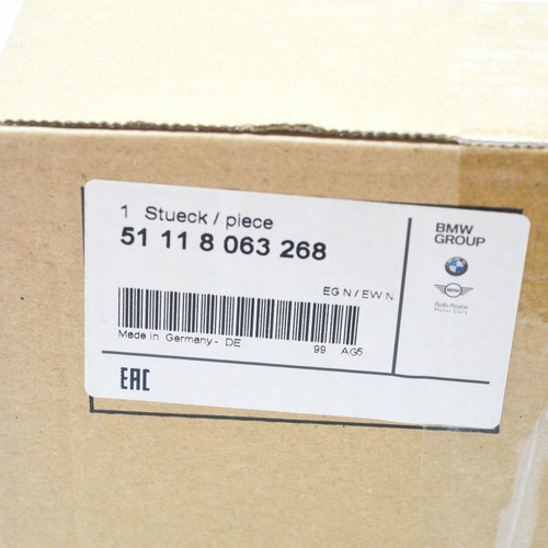 Genuine BMW 5' Series G30 G31 Front Bumper Grill Finisher Right ...