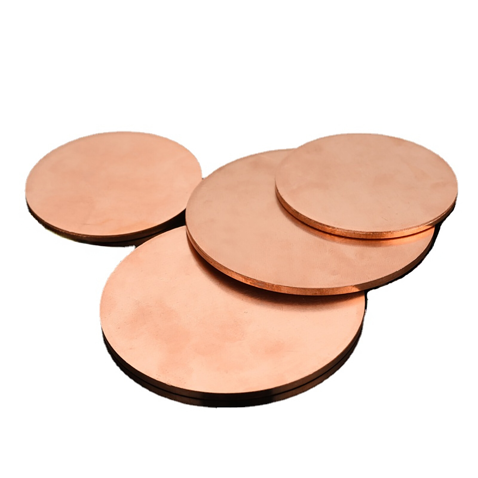 T2 Solid Pure Copper Discs Blanks Round Plate Metal Sheet 0.5mm - 5mm ...