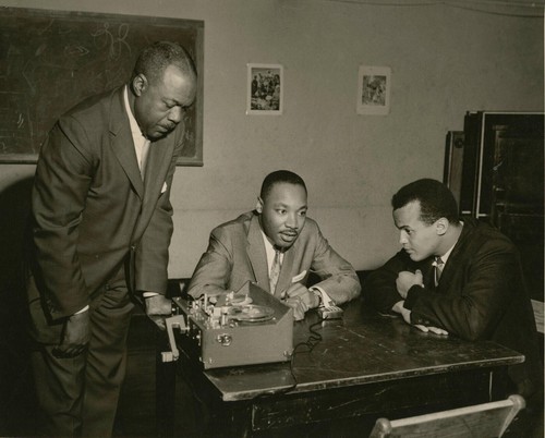 Harry Belafonte Martin Luther King Jr George Goodman 8x10 photo | eBay