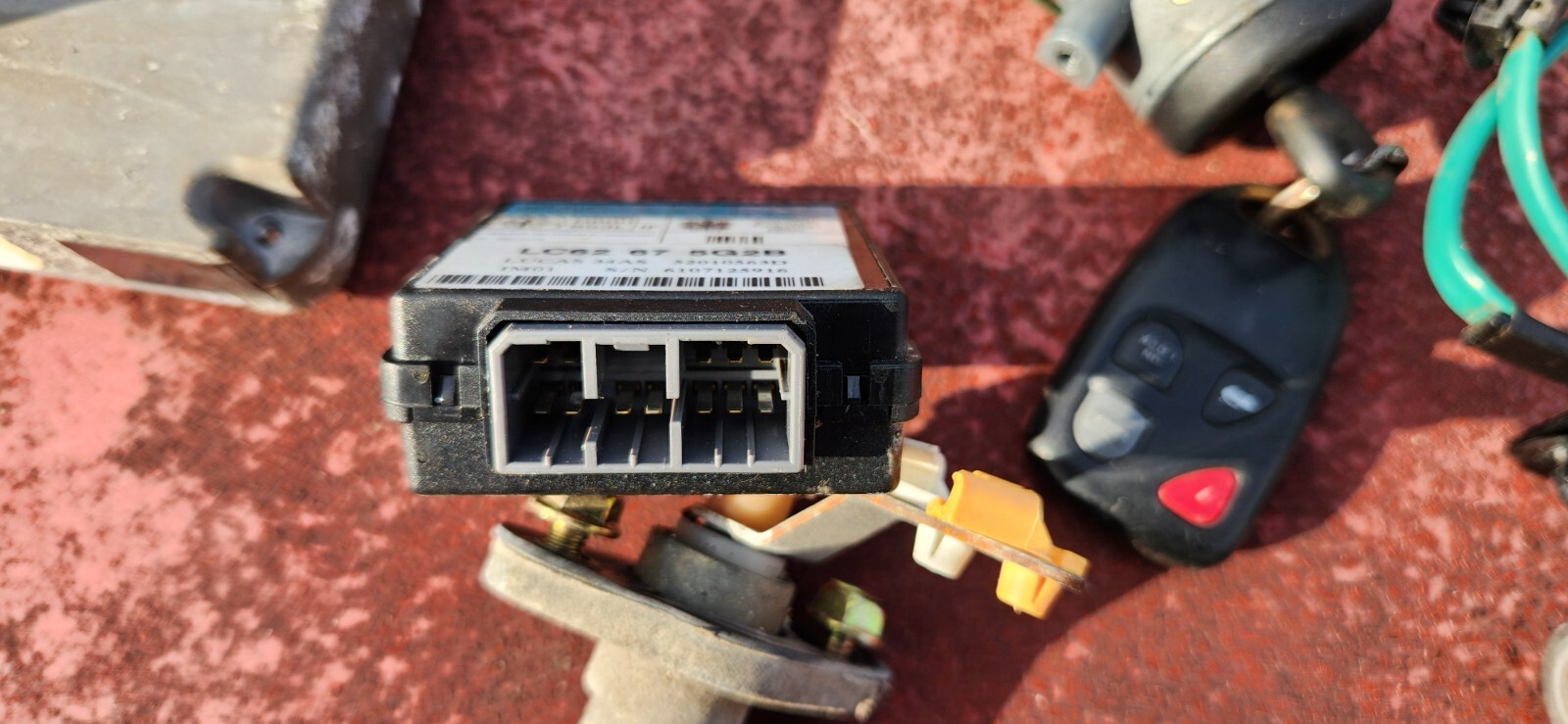 2001 Mazda MX5 Miata complete engine control unit immobilizer and lock ...