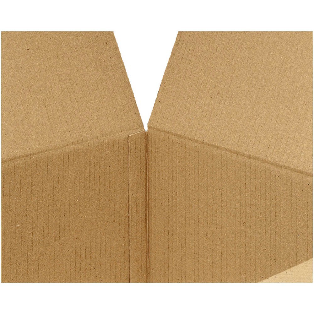 40 Wellpapp Falt Karton 2-wellig 36,3 x 26,3 x 14,8 cm braun stabil ...