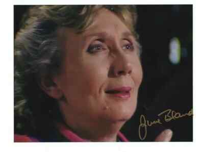 Doctor Who Autograph: JUNE BLAND (Battlefield) Signed Photo | eBay