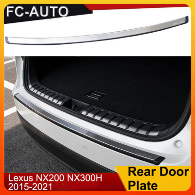 Rear Door Plate Fits For Lexus NX200 NX300H 2015-2021 Bumper Cover Bar ...