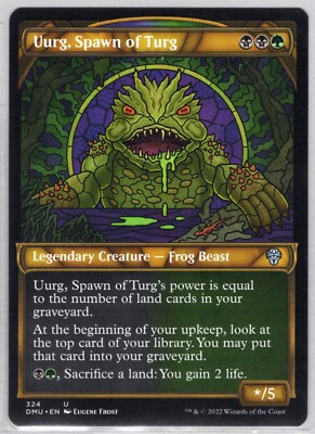 1x Uurg, Spawn of Turg *Showcase* - Dominaria United - Near Mint | eBay