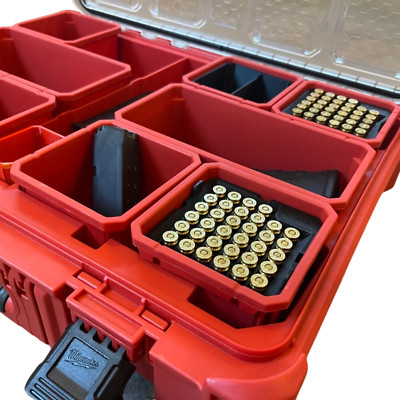 XAct Fit™ Ammo Inserts for Milwaukee PACKOUT Deep Organizers (Various ...