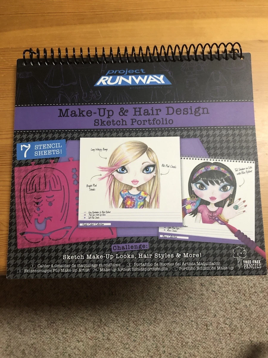 Project Runway Makeup Design Sketch Portfolio | Saubhaya Makeup