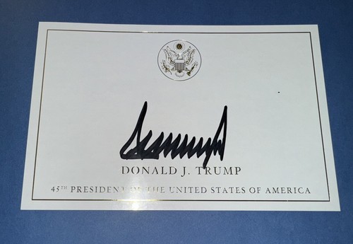 President DONALD J TRUMP SIGNED/ AUTOGRAPHED Book “Save America” 2024 ...