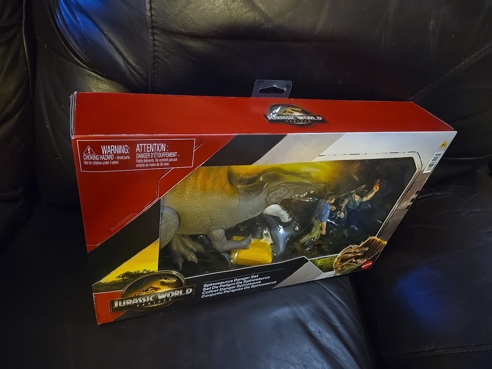 Jurassic World Rebirth Spinosaurus Danger Set, Mattel Exclusive, New | eBay